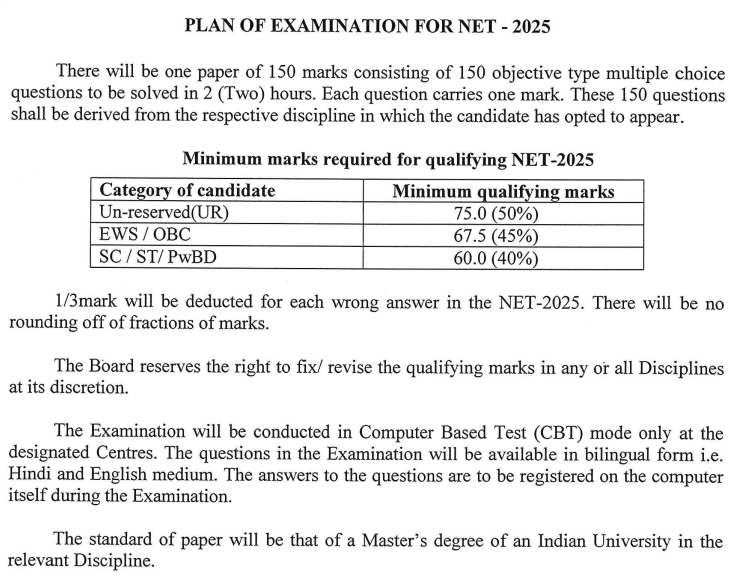 ASRB NET 2025 - Notification, Application For, Exam Date